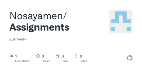 Github Nosayamenassignments Zuri Week
