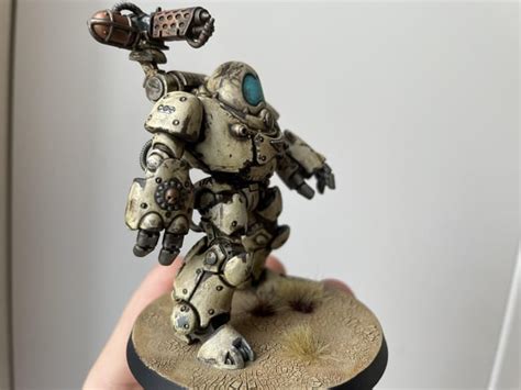 My Kastelan Robots First Time Using Enamels Candc Please R Warhammer40k