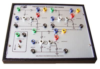 Transistor Biasing Methods Trainer Adtron Technologies