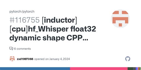 Inductor Cpu Hf Whisper Float Dynamic Shape Cpp Wrapper Multiple Threads Performance