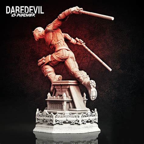 Daredevil 3d Printing Model Stl
