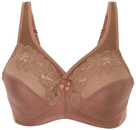 Glamorise Womens Full Figure Wirefree Minimizer Support Bra 1003