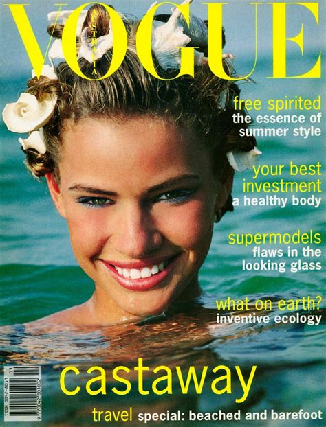 Kristy Hinze Throughout The Years In Vogue Kristy Hinze Vogue