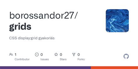 Github Borossandor Grids Css Display Grid Gyakorl S