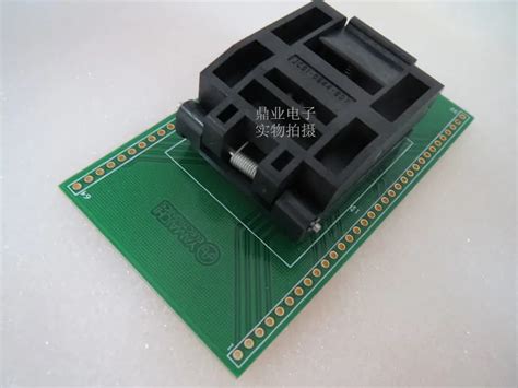 China Low Price Clamshell Ic51 0644 1972 Qfp64 Lqfp64 Spacing 04mm Ic