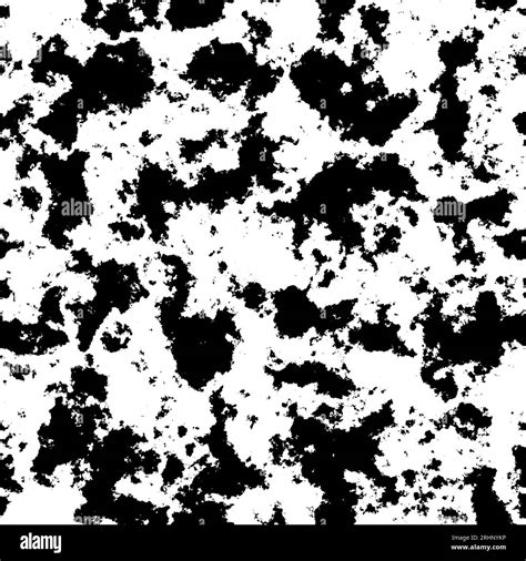 Delicate Black Ink Dots On White Background Seamless Pattern Soft Abstract Geometric Pattern