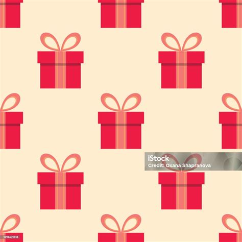 리본 선물 상자 매끄러운 패턴 현재 배경 깜짝 패키지 용지 배경 주제에 대한 스톡 벡터 아트 및 기타 이미지 배경 주제