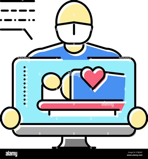 Medical Simulation Biomedical Color Icon Vector Illustration Stock Vector Image And Art Alamy