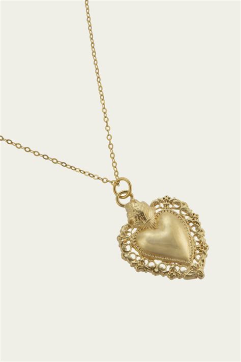 Collana Con Cuore E Incisione • Gio Marrazzo