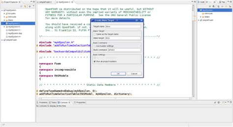 Howto Use Openfoam With Eclipse Openfoamwiki