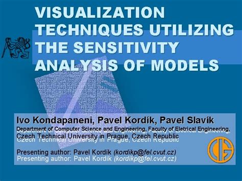 Visualization Techniques Utilizing The Sensitivity Analysis Of Models