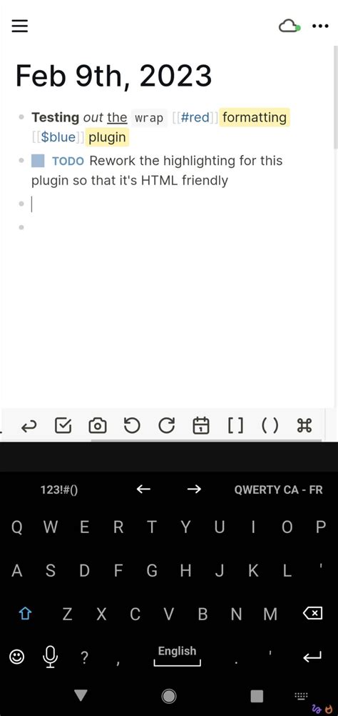 More Options For Text Formatting Bold Strikethrough Underline Etc Feature Requests Logseq