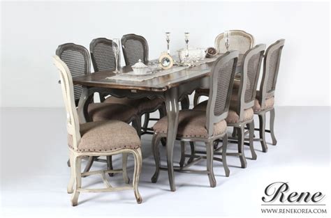 프랑스가구 르네 Rene 익스텐션6인식탁세트 네이버 블로그