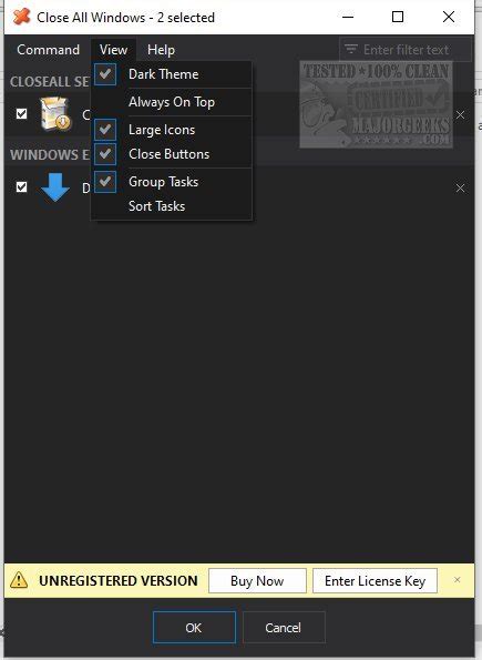 Download Close All Windows MajorGeeks