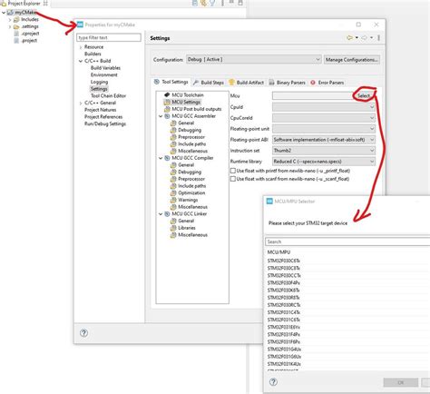 Solved How To Configure External Eclipse Stm32 Project So Stmicroelectronics Community