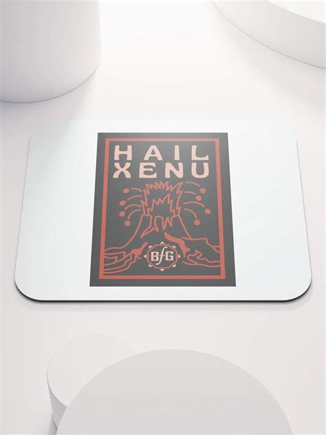 Hail Xenu Volcano Mouse Pad Blown For Good Store