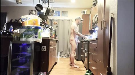Making Breakfast Naked With Morning Wood American Gay Daddy Porn XHamster