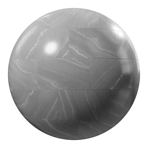 Rectangular Offset Quartzite Matte Tile Texture Grey Poliigon