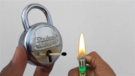 How To Open Lock Without Key Lock How To Break A Lock How To Open Diy Lock Mobile