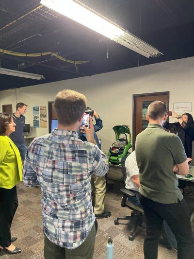 U S Rep Maxwell Alejandro Frost Tours The School Of Modeling Simulation And Training