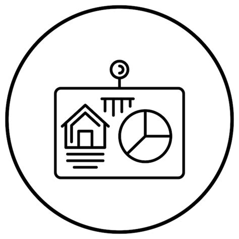 Premium Vector A White Circle With A Clock And A Clock With A Time