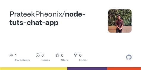 GitHub PrateekPheonix Node Tuts Chat App
