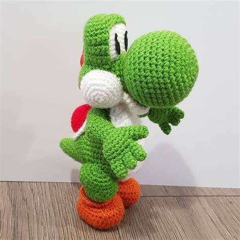Nintendo Super Mario Bros Crochet Pattern Amigurumi Yoshi Disney