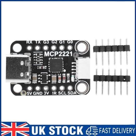 Mcp2221a Mcp2221a Breakout Adc I2c Usb To Gpio Adapter For Stemma Qt