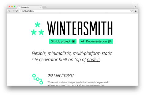 6 node js static site generators — sitepoint