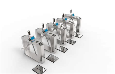 Esd System Turnstile Tripod Doors With Fingerprint Access Control System Barrier Gate Esd Tripod