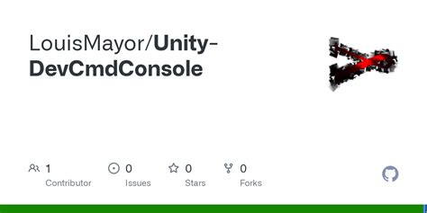 GitHub LouisMayor Unity DevCmdConsole