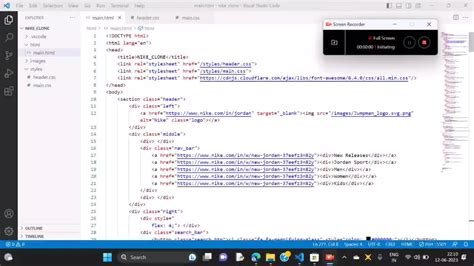 Video Pola Karthik On Linkedin Connections Internship Html Css
