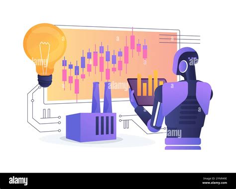 Ai Streamlined Energy Trading Abstract Concept Vector Illustration Stock Vector Image And Art Alamy