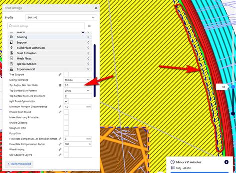 Problem With Top Surface Skin Line Width In Version UltiMaker Cura UltiMaker
