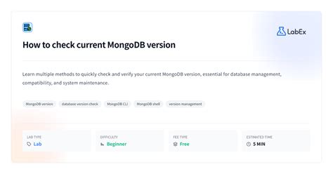 How To Check Current Mongodb Version Labex
