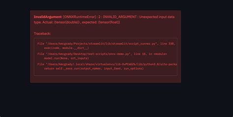 Crash With Onnxruntimeerror And Onnx Import · Issue 3221 · Streamlit