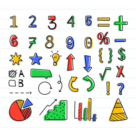 손으로 그린 학교 인포 그래픽 무료 벡터