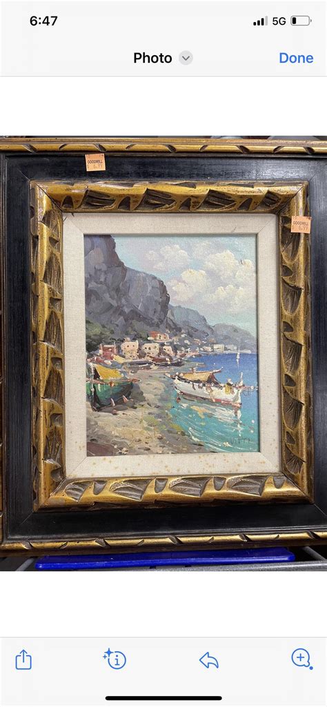 Signed Vitti But Signature Doesnt Match Any Vitti Online Looks Old