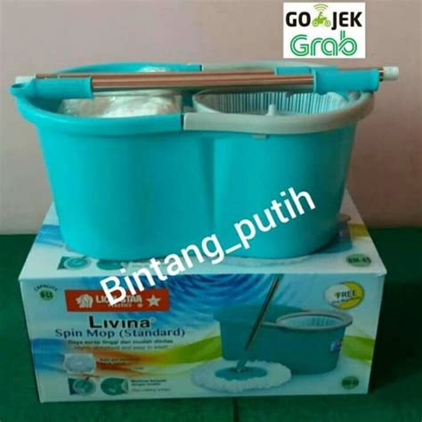 Jual Pel Livina Spin Mop Lion Star Pel Lantai Shopee Indonesia