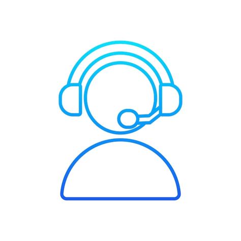 Premium Vector Call Support Icon