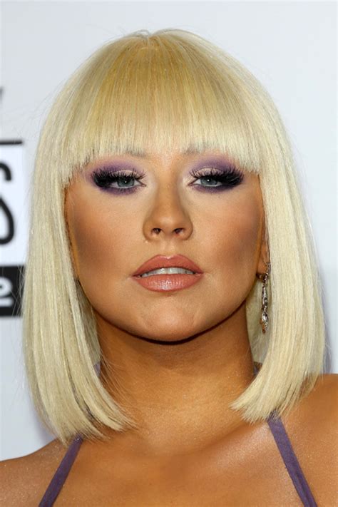 Christina Aguileras Hairstyles And Hair Colors Steal Her Style