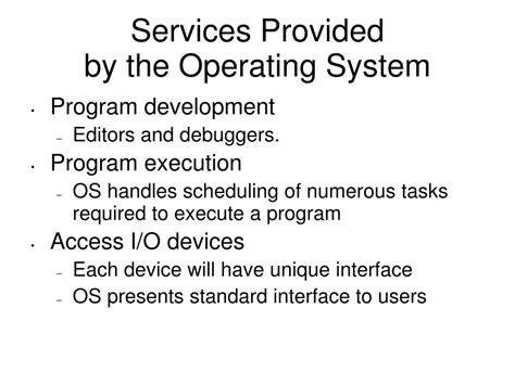 PPT Operating System PowerPoint Presentation Free Download ID 4010974