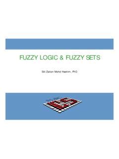 FUZZY LOGIC FUZZY SETS Fuzzy Logic Fuzzy Sets Pdf PDF PRO