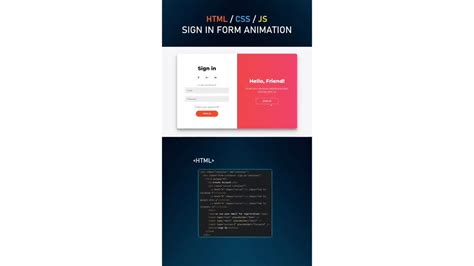hina khan on linkedin sign in form animation using html css js webdevelopment webdeveloper…