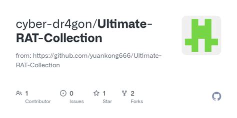Github Cyber Dr4gonultimate Rat Collection From