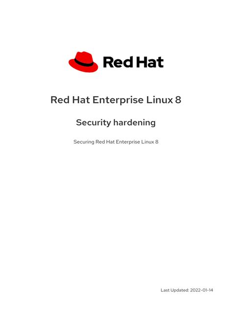 Redhatsecurityhardening Pdf Cryptography Computer Architecture