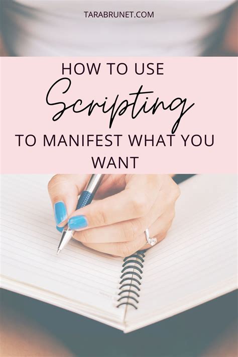 manifestation scripting examples and tips manifestation workshop to learn how to use scripting