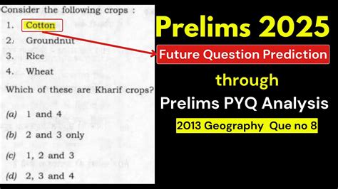 Upsc Prelims 2013 Geography And Mapping Pyq Analysis And Value Addition Upsc 2025 Preparation