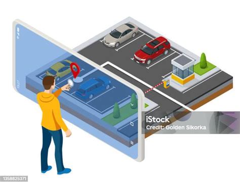 화면에 표시되는 등극 성 주차장 스마트 폰에 주차장 위치 지도에 무료 주차 장소를 검색 하는 온라인 검색에 대 한 스마트폰 응용 프로그램 Gps 네비게이션 주차장에 대한