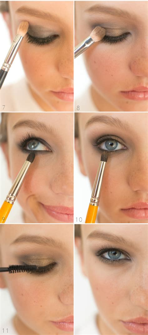 Стъпка по стъпка Лек опушен грим за